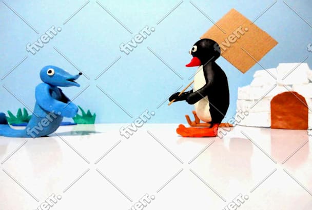 Create your pingu cartoon by Alexandriaz | Fiverr