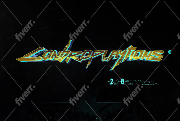 Make a cyberpunk 2077 intro with your text by Designosaur187 | Fiverr