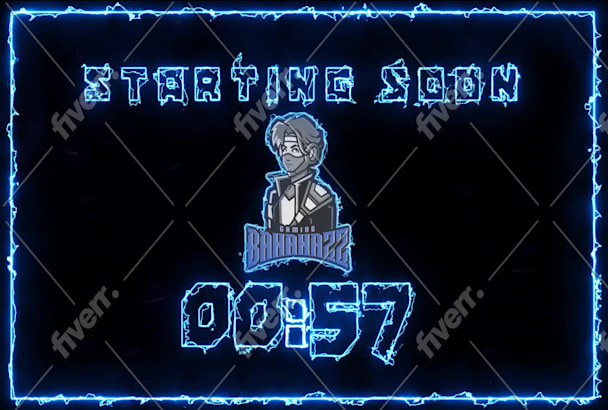 Create countdown for gaming stream live by Effect3creative