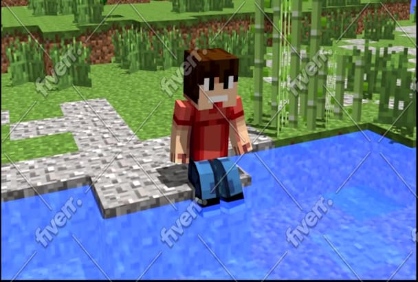 Make a short minecraft intro animation or picture by Eliminator | Fiverr
