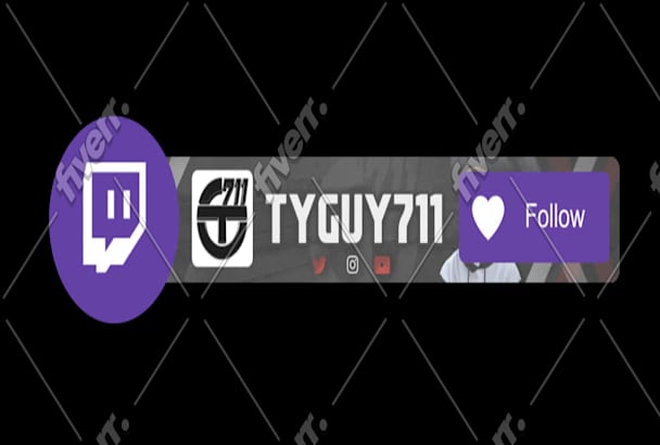 Create your twitch follow animation by Mekashikato | Fiverr