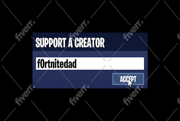 Create fortnite support a creator code animation by Dopplerr | Fiverr