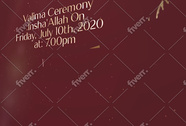 Design an eyecatching animated digital invitation by Ardzwibz