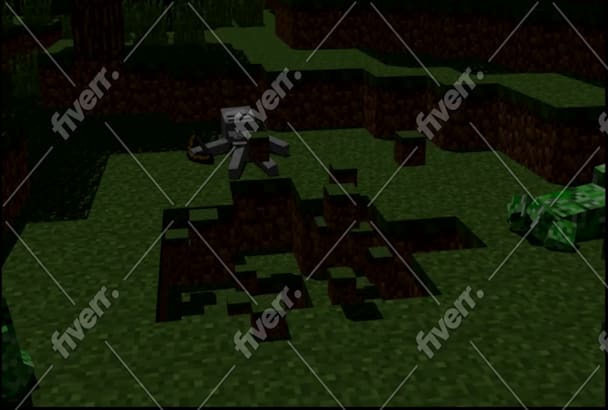 Make a short minecraft intro animation or picture by Eliminator | Fiverr
