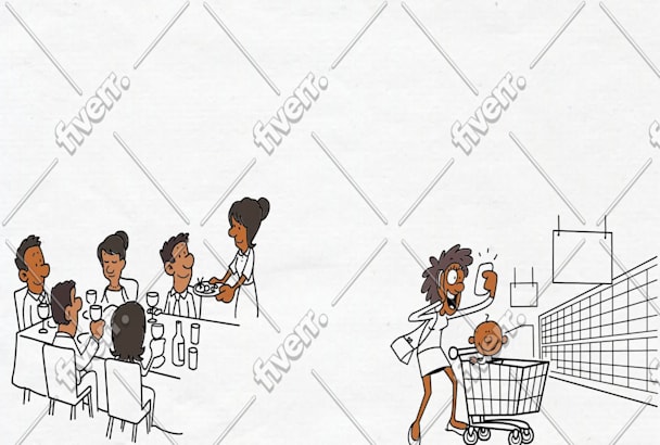 Create an eye catching whiteboard animation video by Graphicempire