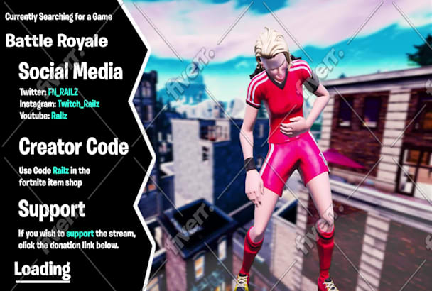 Fortnite Animated Loading Screen