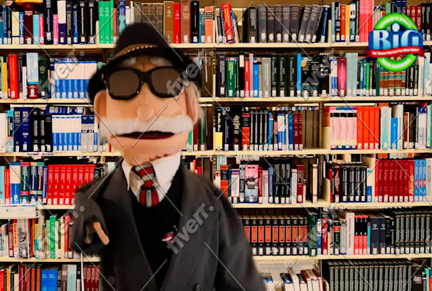 Create a gangster mobster mafia puppet video message in english or ...