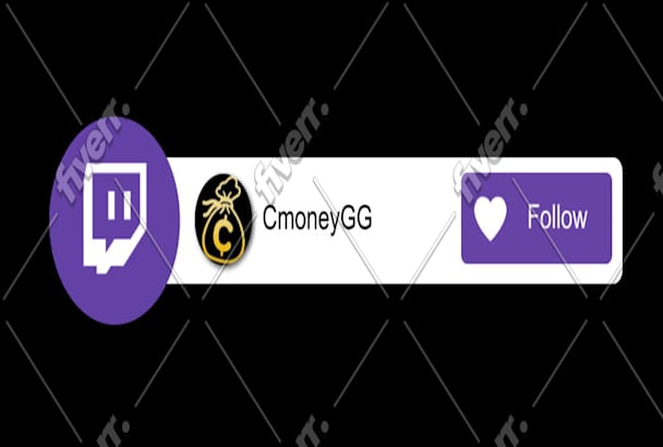 Create your twitch follow animation by Mekashikato | Fiverr