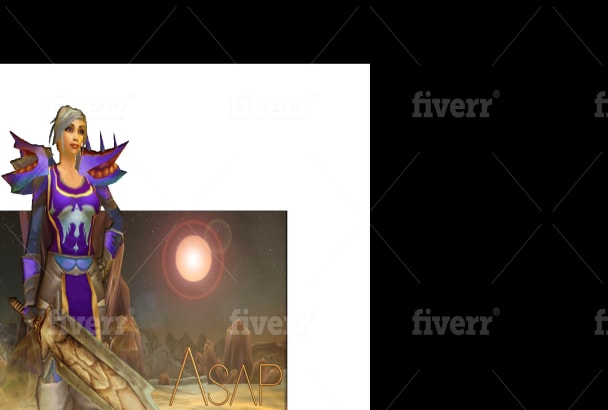 Design an animated world of warcraft twitch chat overlay by Zolaari