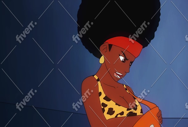 Make cool character animation for you by Itelldraw