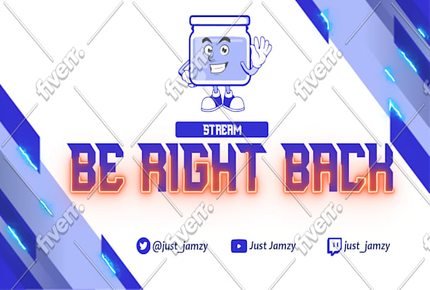 Design custom twitch or mixer overlay animated for stream by ...