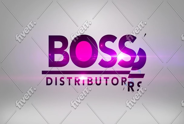 Create animated logo intro video by Jinkazamapro