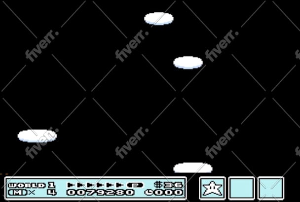 Write a custom super mario message by Shaunwebb