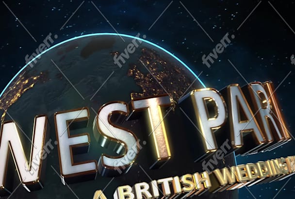 Create 3d intro animation universal studios with your logo by ...