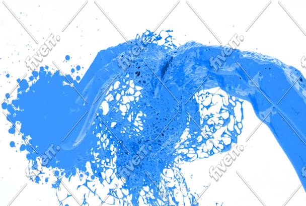 Create a amazing intro animation with paint splash by Nicolewhite1384