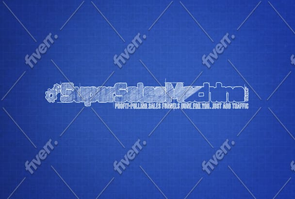 Make a blueprint drawing logo reveal by Jb3dintros