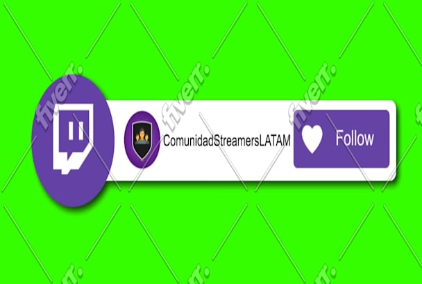 Create your twitch follow animation by Mekashikato | Fiverr