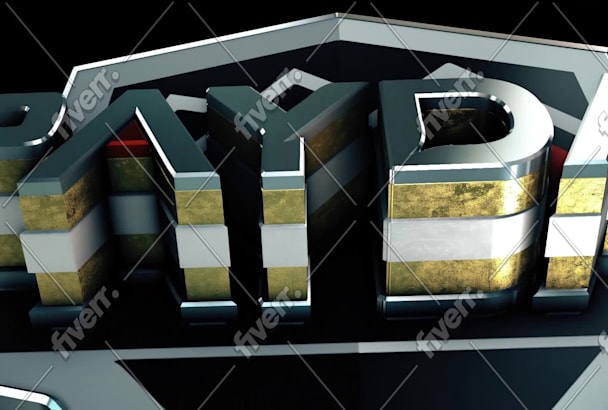 Create 3d logo intro animation by Shonchoykhan | Fiverr