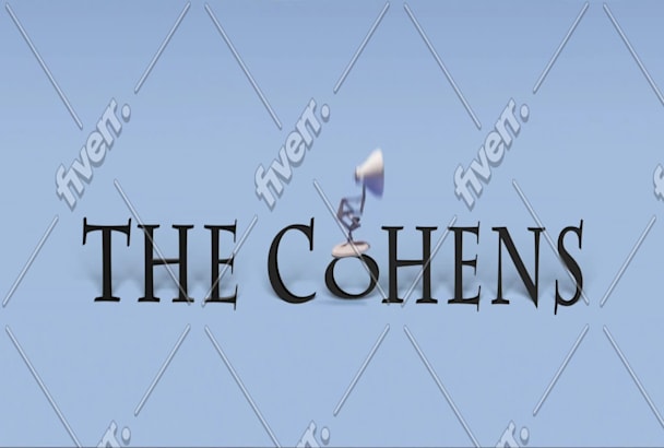 Make you a pixar style intro by Anantmantri | Fiverr