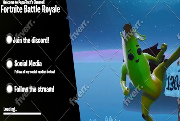 Create a custom fortnite loading screen by Blueey3 | Fiverr
