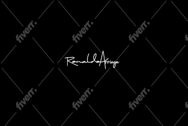 Professionally animate your signature logo by Rockerzz