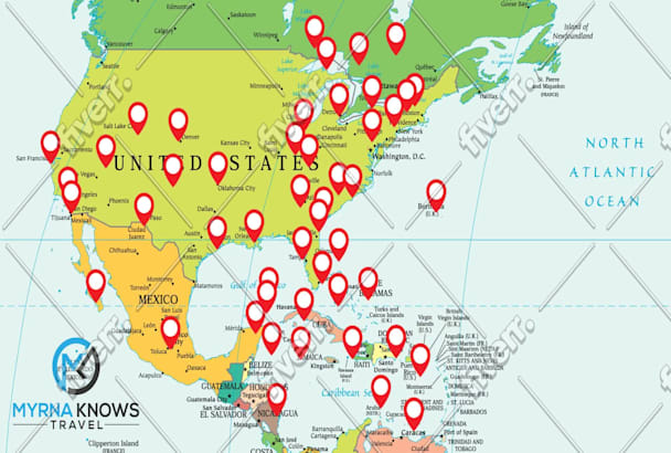 Create animated world travel map or animated street map by Hamjaiu