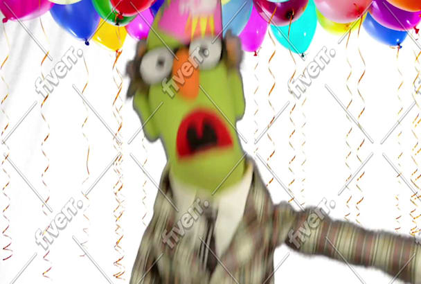 Have harold the puppet make a custom birthday video by Puppetgrams | Fiverr