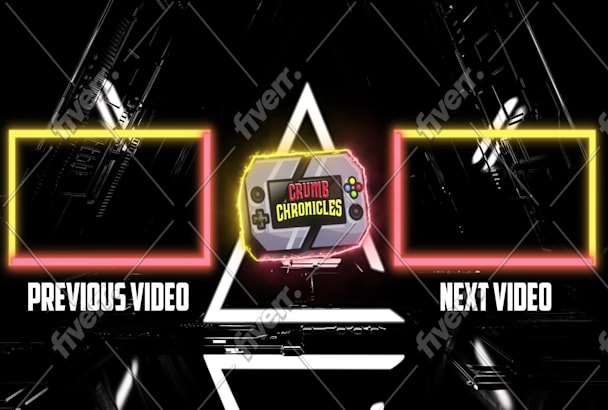 Custom animation logo intro outro for twitch youtube esport by Vector ...