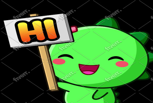 Create animated bit twitch emote, animation emotes, gif by Kong_vector