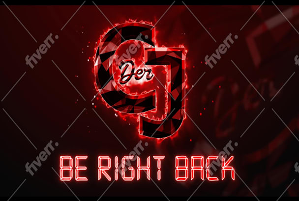 Create animated brb, offline screen, intro for twitch by Pixelage