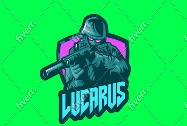 Create an animated gaming logo for esports or twitch by Pazemanshec