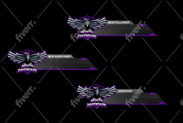 Best animated twitch alerts for you gaming channel by Anandhh