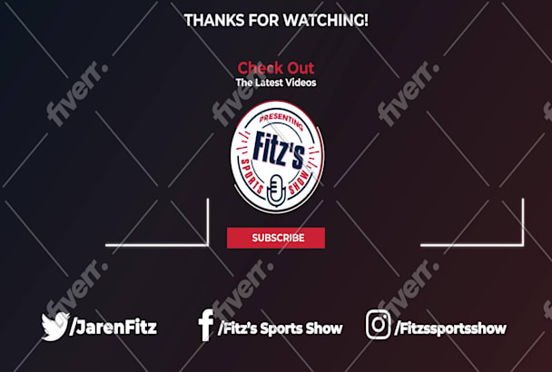 Create twitch or mixer overlay and logo for your stream by Mega_chaser