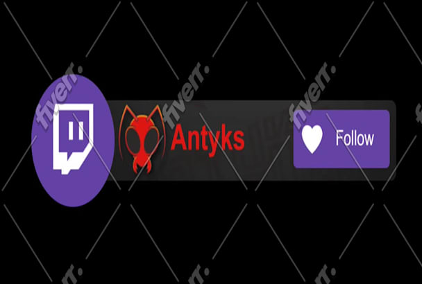 Create your twitch follow animation by Mekashikato | Fiverr