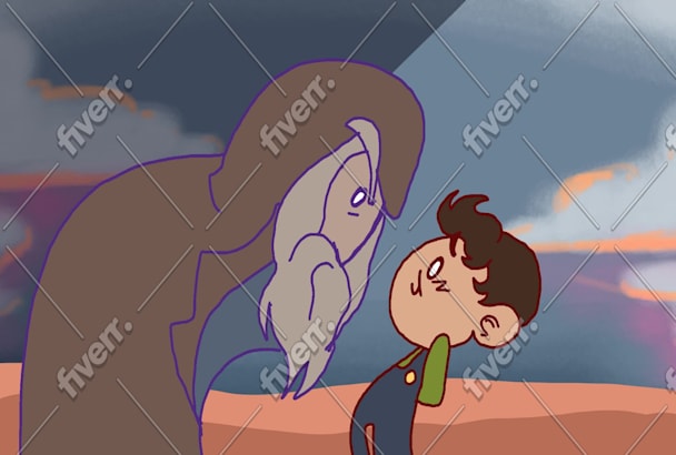 Create you a 2d animated skit by Ewwaski