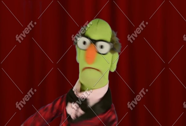 Have harold the puppet make a video about anything by Puppetgrams