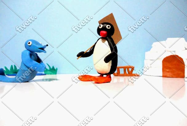 Create your pingu cartoon by Alexandriaz | Fiverr