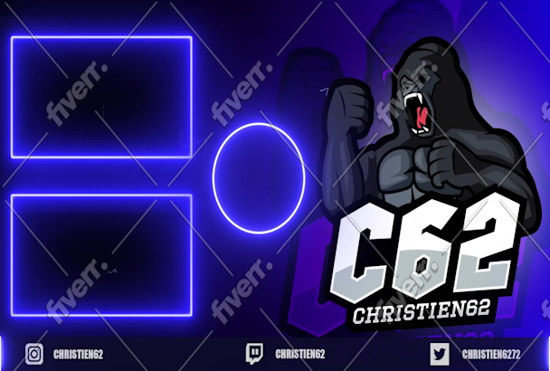 Create animated youtube outro overlay for gamers by Isuru_dilantha