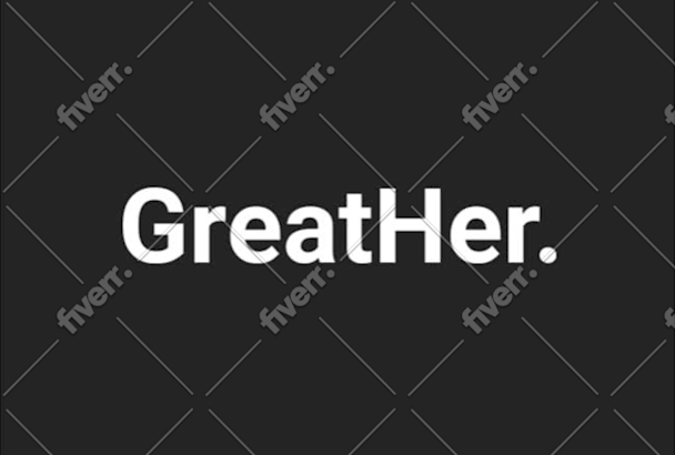 Create a professional logo for you by Mdasrahim