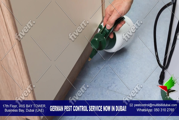 Make this pest control video commercial by Idostuff4u