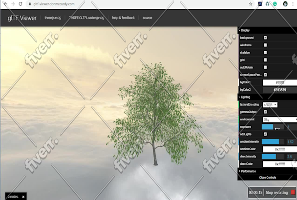 Convert your 3d model into gltf,glb or any 3d extension by Sudipbiswas