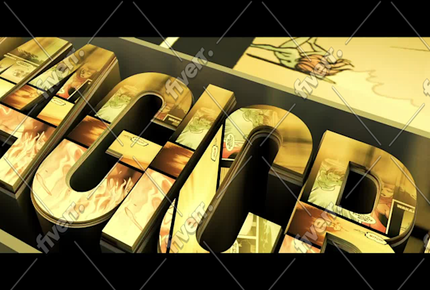 Create several realistic marvel logo intros by Mmedelescobes