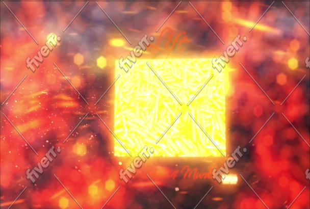 Fire explosion animated logo video intro by Redaintromaker