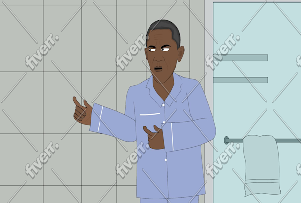 Create 2d flash character animation by Lnarayana