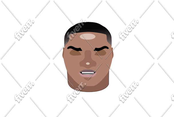 Make 2d cartoon face animation for mascot or marketing video by Yockymo