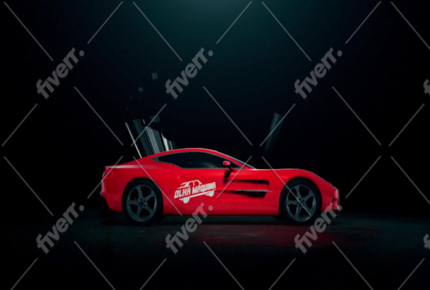 Create car logo reveal animation by Livestudios