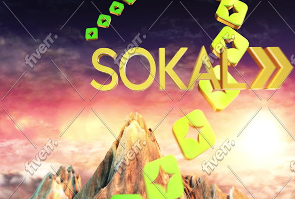 Create 3d intro animation paramount pictures with your logo by ...