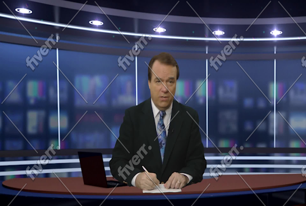 Produce an amazing news style video quickly at a bargain price by Edume