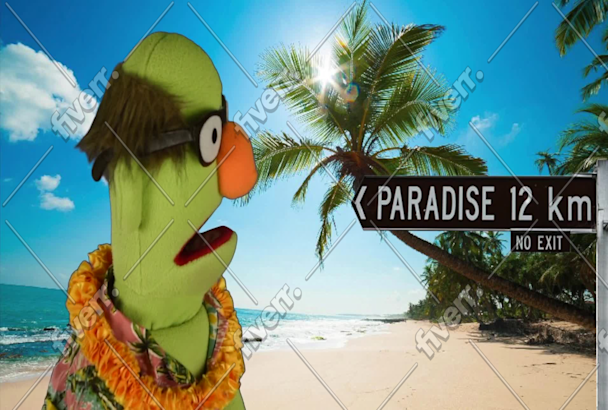 Have harold the puppet make a video about anything by Puppetgrams