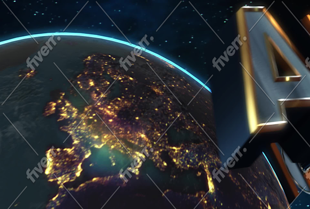 Create 3d intro animation universal studios with your logo by ...